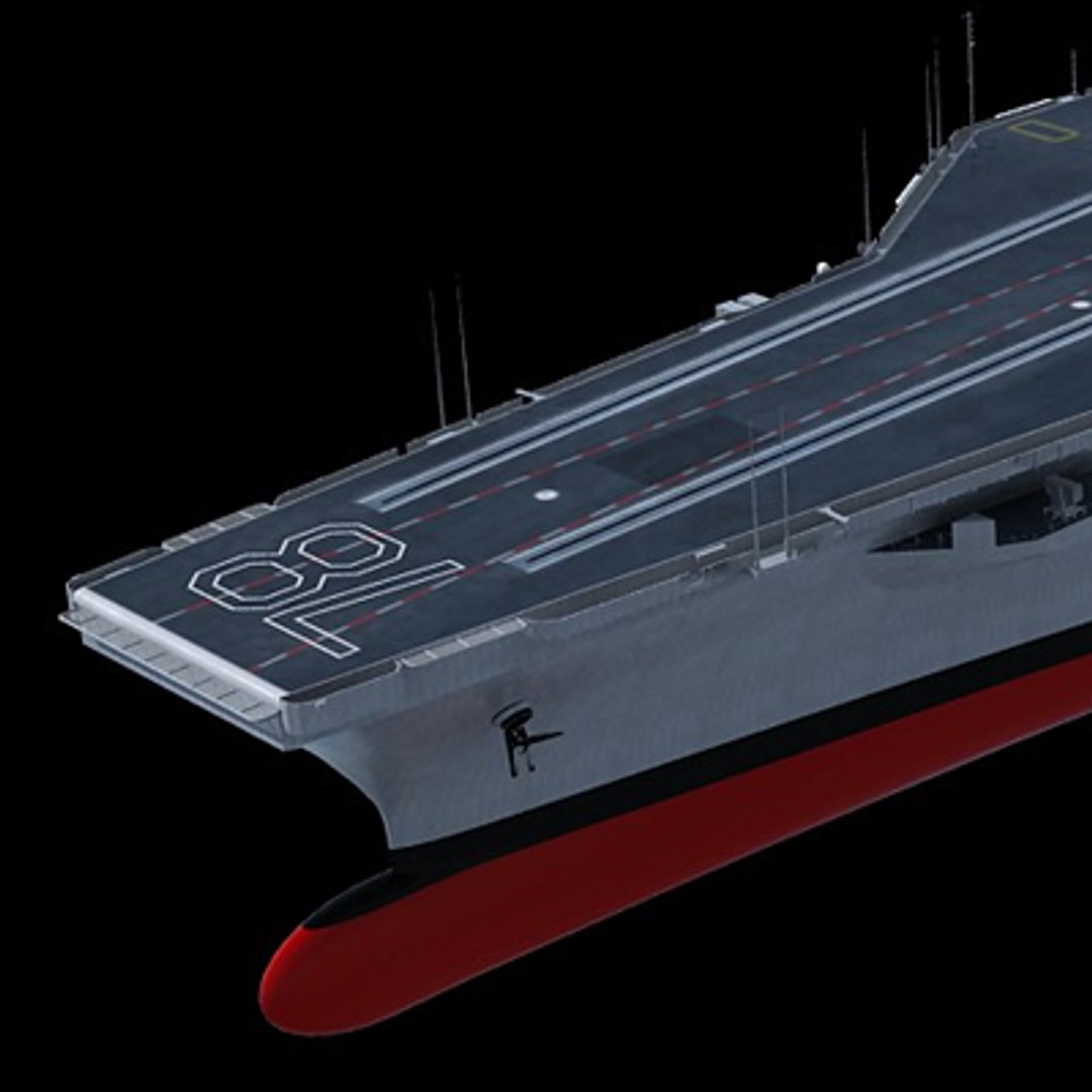 uss cvn-78 navy 3d model