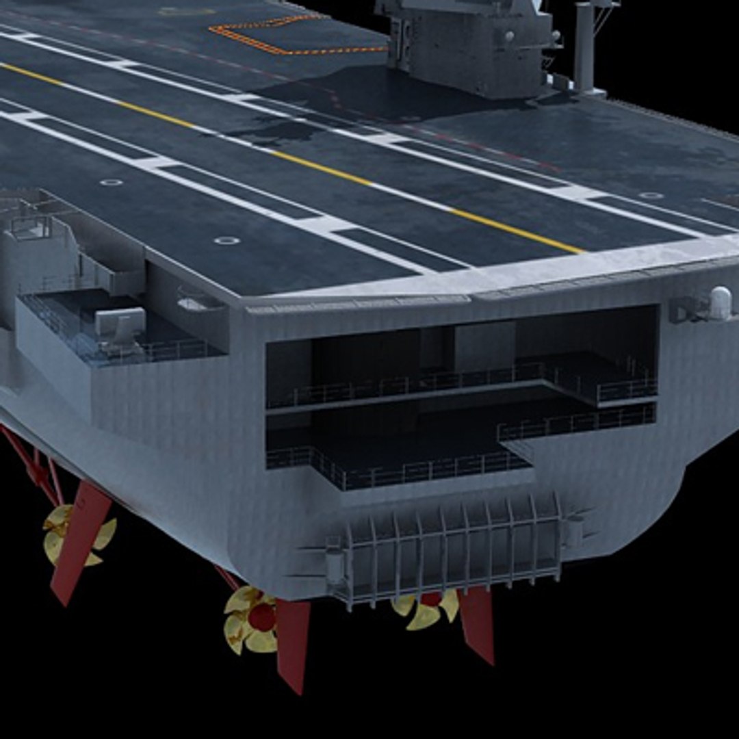 uss cvn-78 navy 3d model