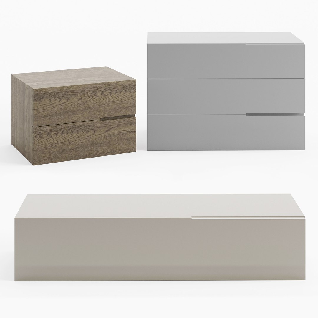 3D Pianca Segno Casegoods - TurboSquid 1771978