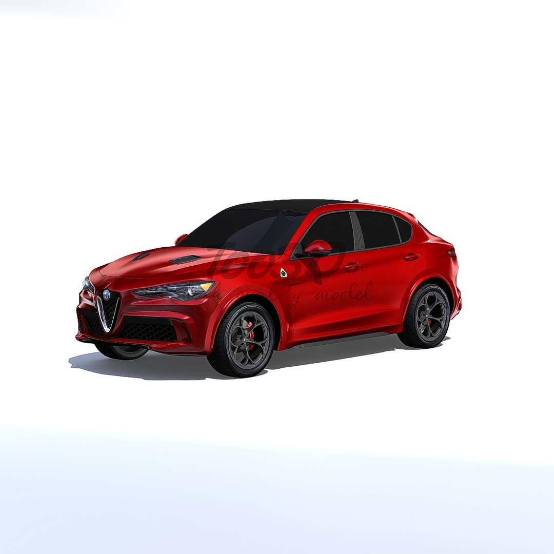 stelvio alfa 3d model