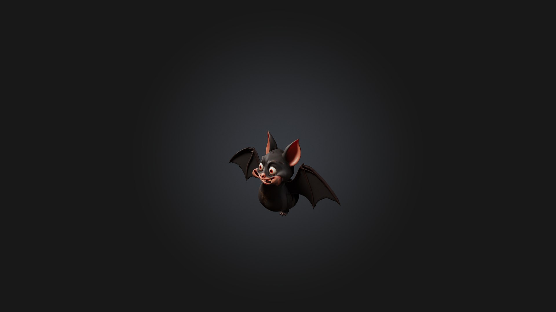 Cartoon Vampire Bat - TurboSquid 2292550
