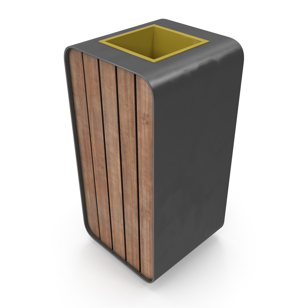 Trash can 3D model - TurboSquid 1944959