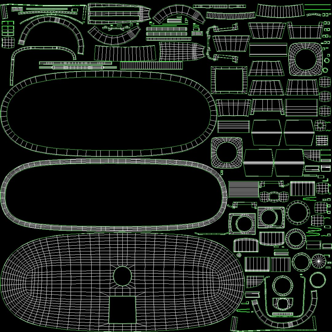 3D Back View Mirror Model - TurboSquid 2215476