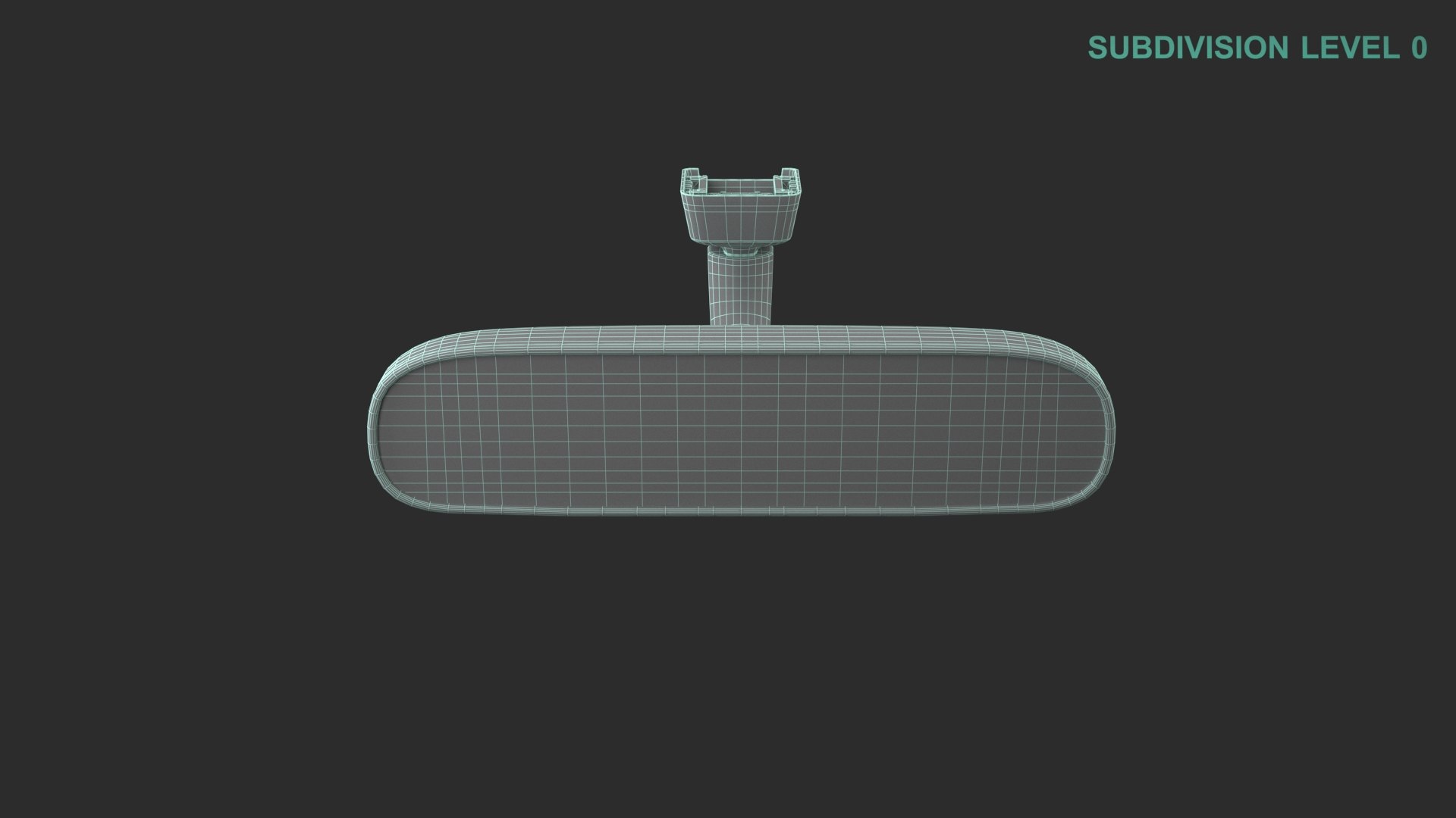 3D Back View Mirror Model - TurboSquid 2215476