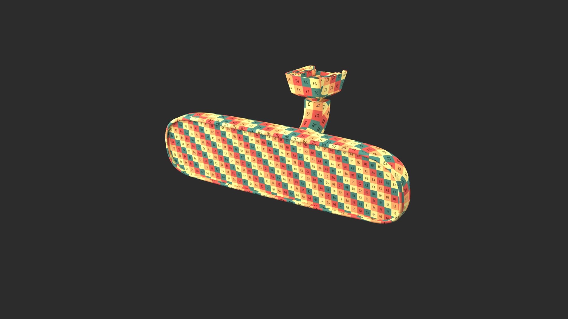 3D Back View Mirror Model - TurboSquid 2215476