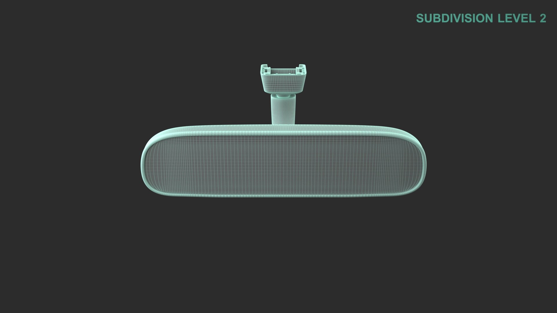 3D Back View Mirror Model - TurboSquid 2215476