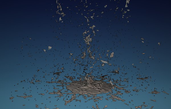 set water splashes liquids 3d 3ds