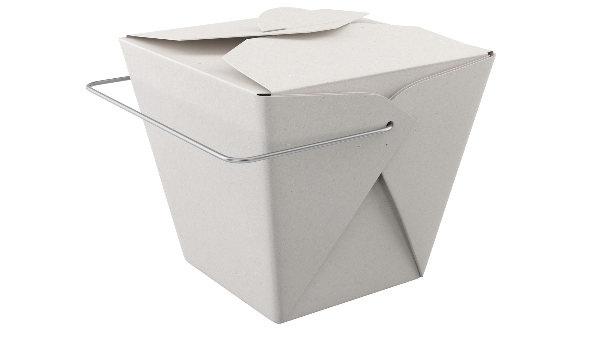 Chinese Food Container Closed Model - TurboSquid 2033393