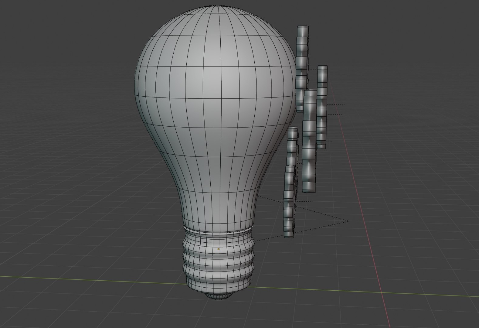 Light Bulb- Idea-intro Model - TurboSquid 1488681