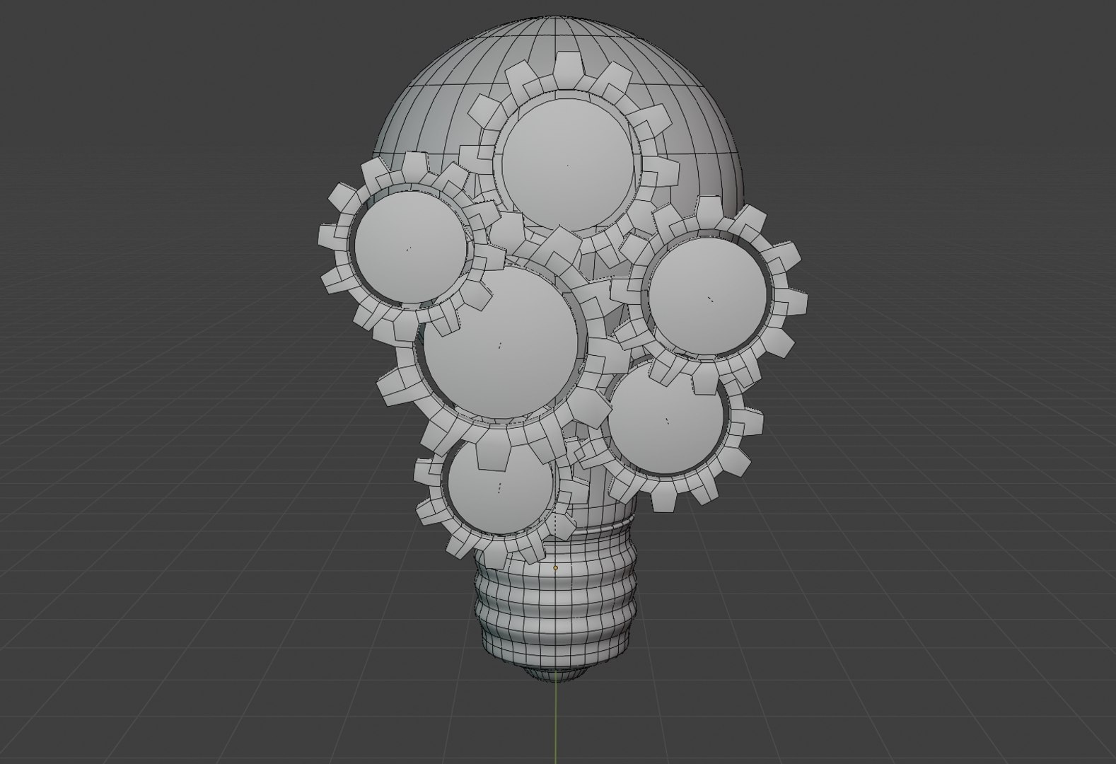 Light Bulb- Idea-intro Model - TurboSquid 1488681