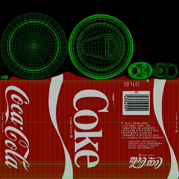 modelo 3d Latas de bebida 330 ml PBR Collection 2 - TurboSquid 1968562