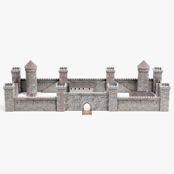 Castle 3D Models for Download | TurboSquid