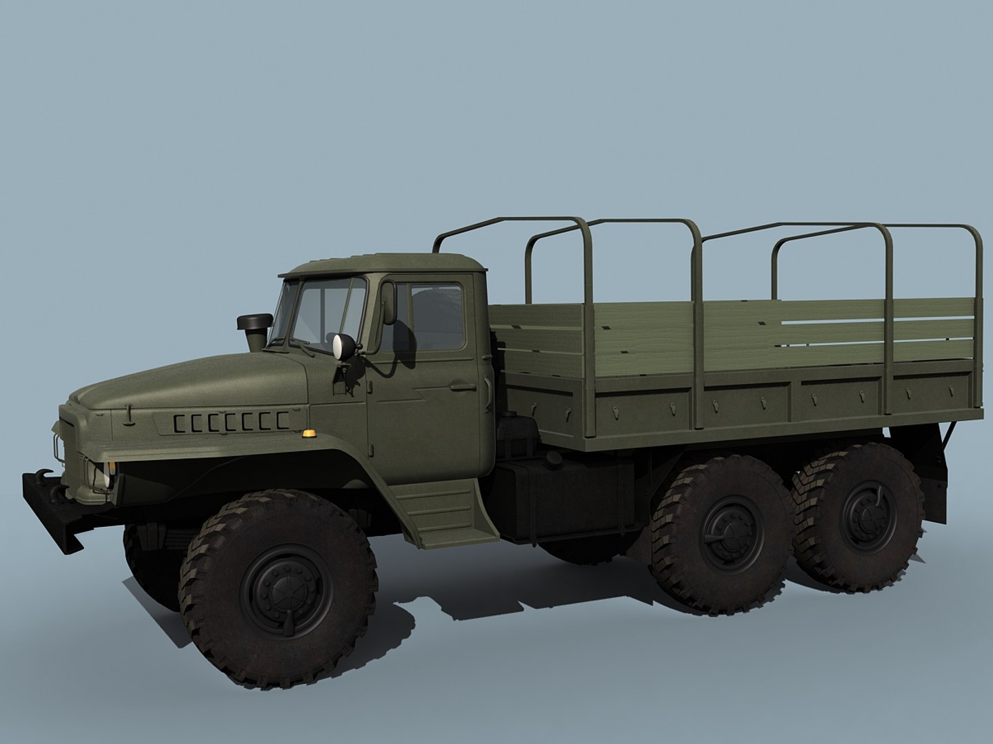 3d ural-375d truck