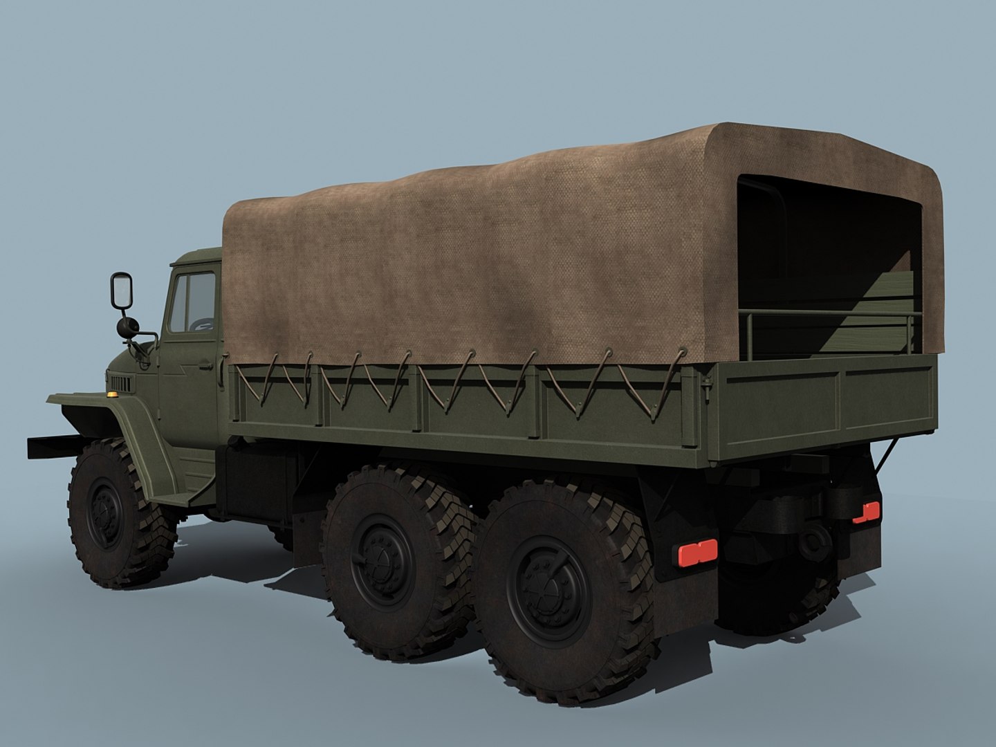 3d ural-375d truck