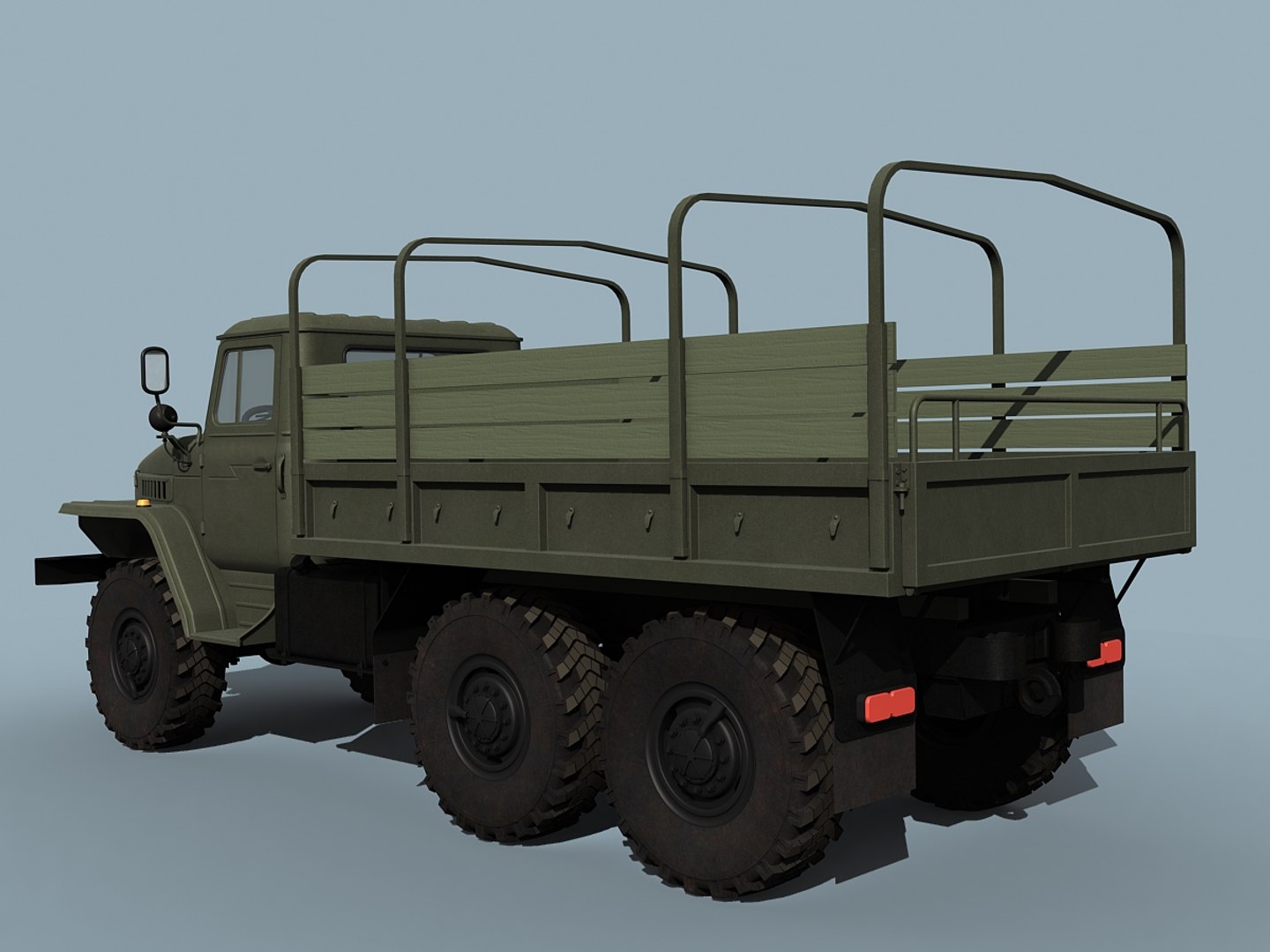 3d ural-375d truck