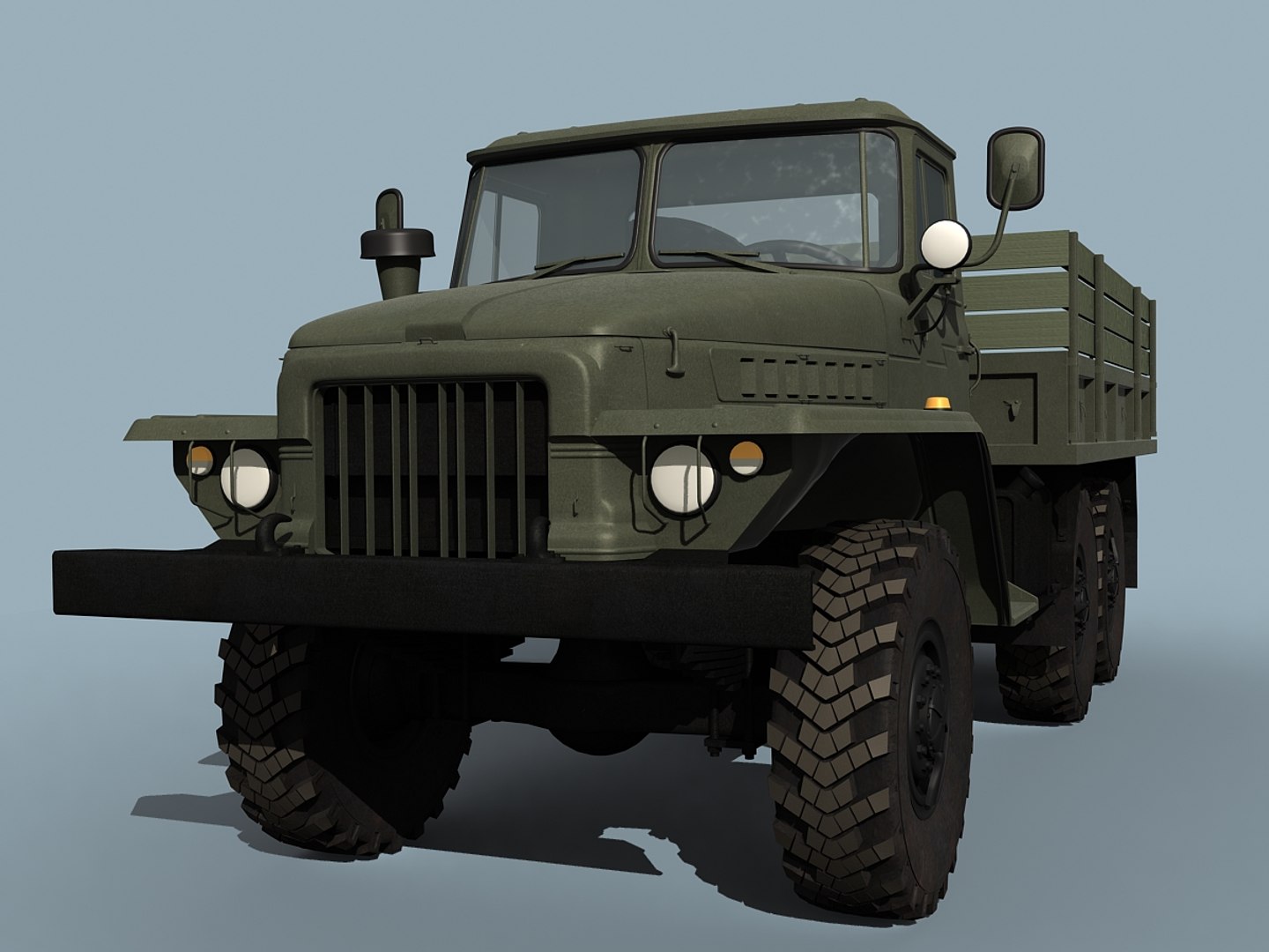 3d ural-375d truck