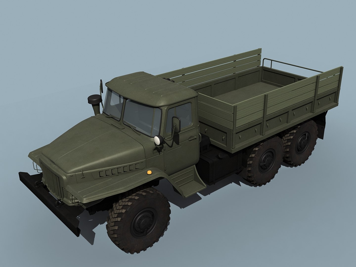 3d ural-375d truck