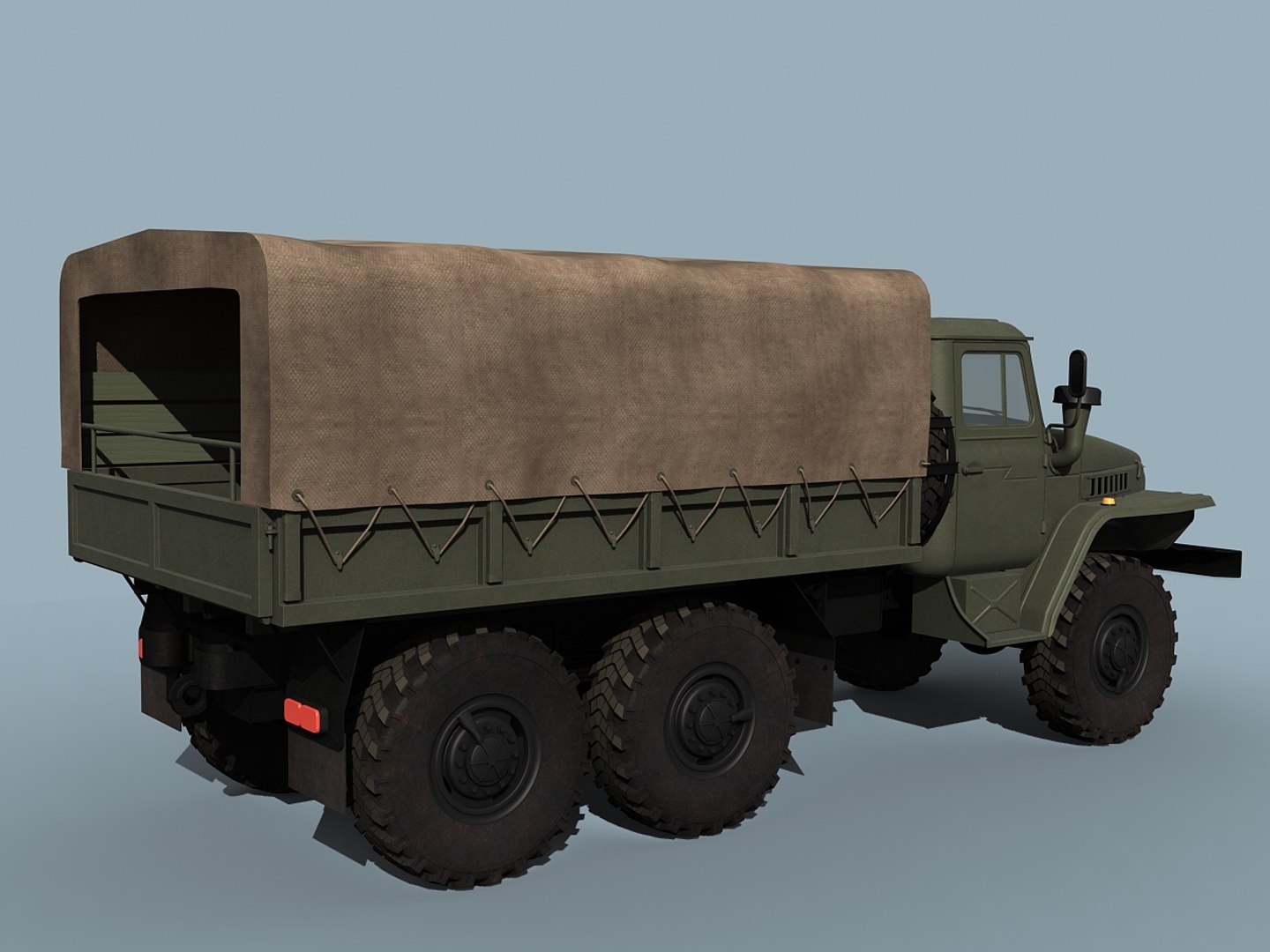 3d ural-375d truck