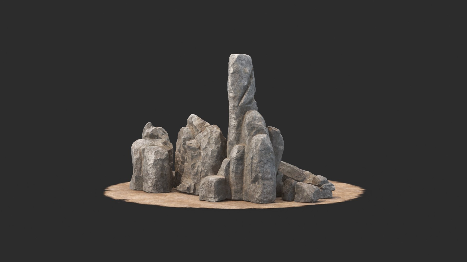 3D Rock V62 - TurboSquid 1996355