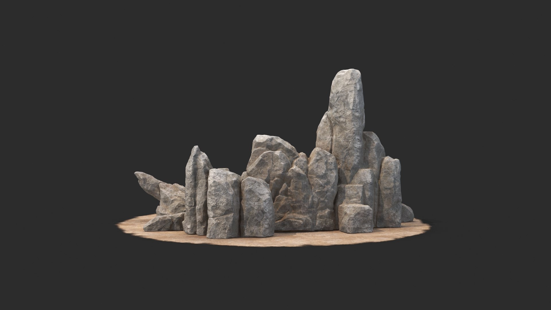 3D Rock V62 - TurboSquid 1996355
