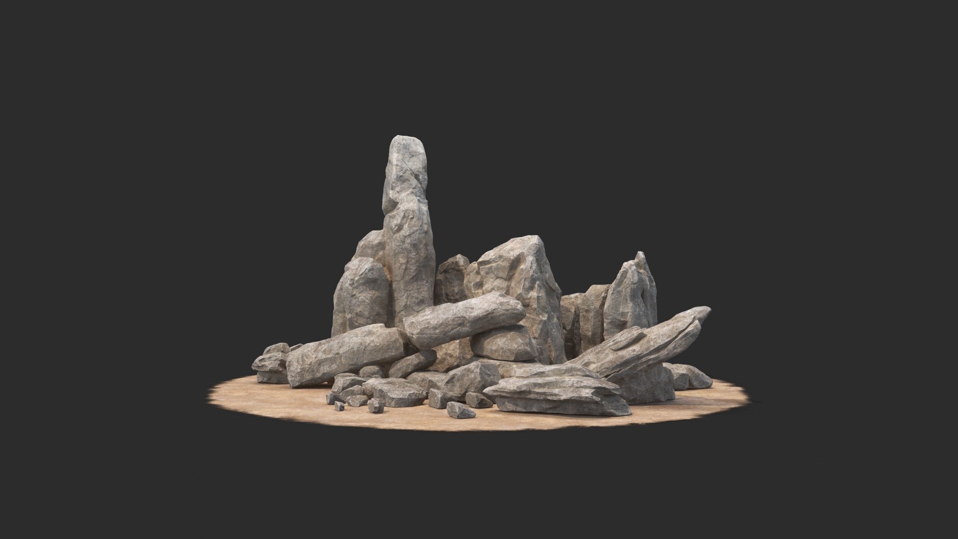 3D Rock V62 - TurboSquid 1996355