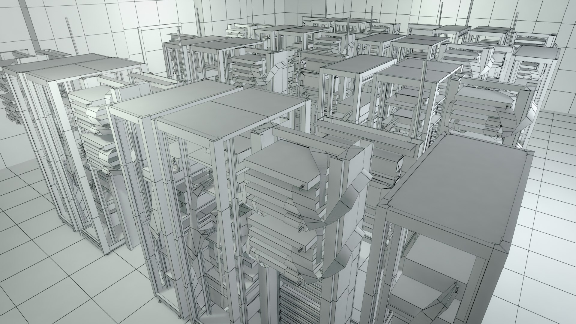 3D Server Rack Pack - TurboSquid 2298247