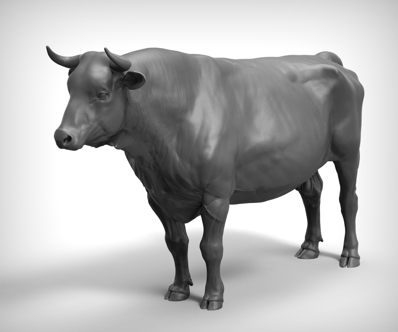 3D Bull - TurboSquid 1174880