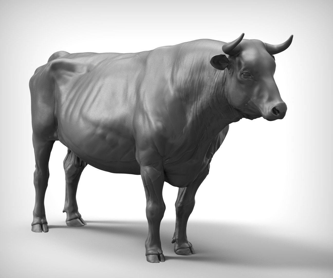 3D Bull - TurboSquid 1174880