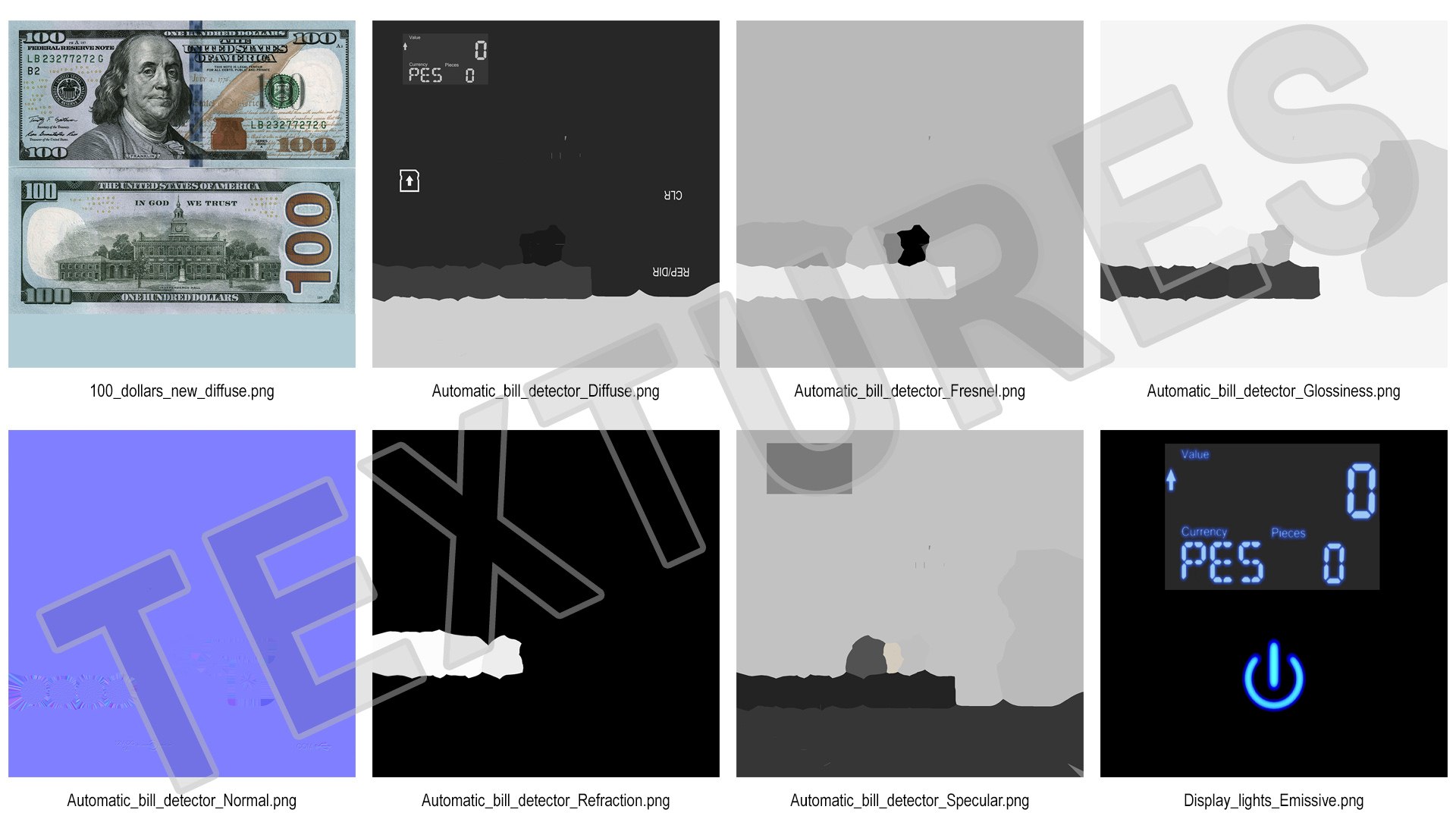 3D Automatic Bill Detector Model - TurboSquid 1450662