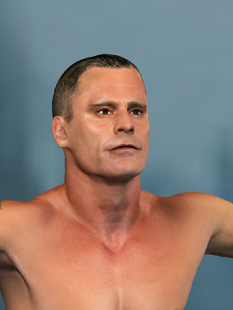 Realistic Male Body Scan 3d Model