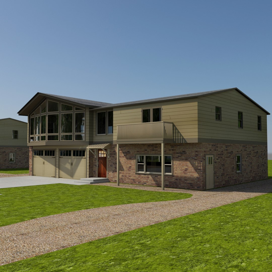 3D single family home - TurboSquid 1248926