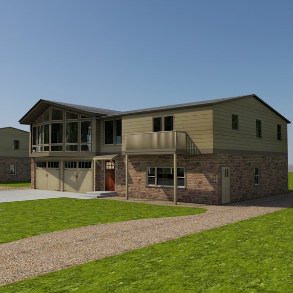 3D single family home - TurboSquid 1248926