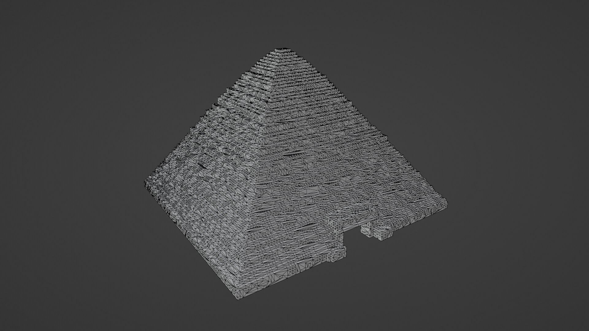 Pyramid 3D Model - TurboSquid 1866399