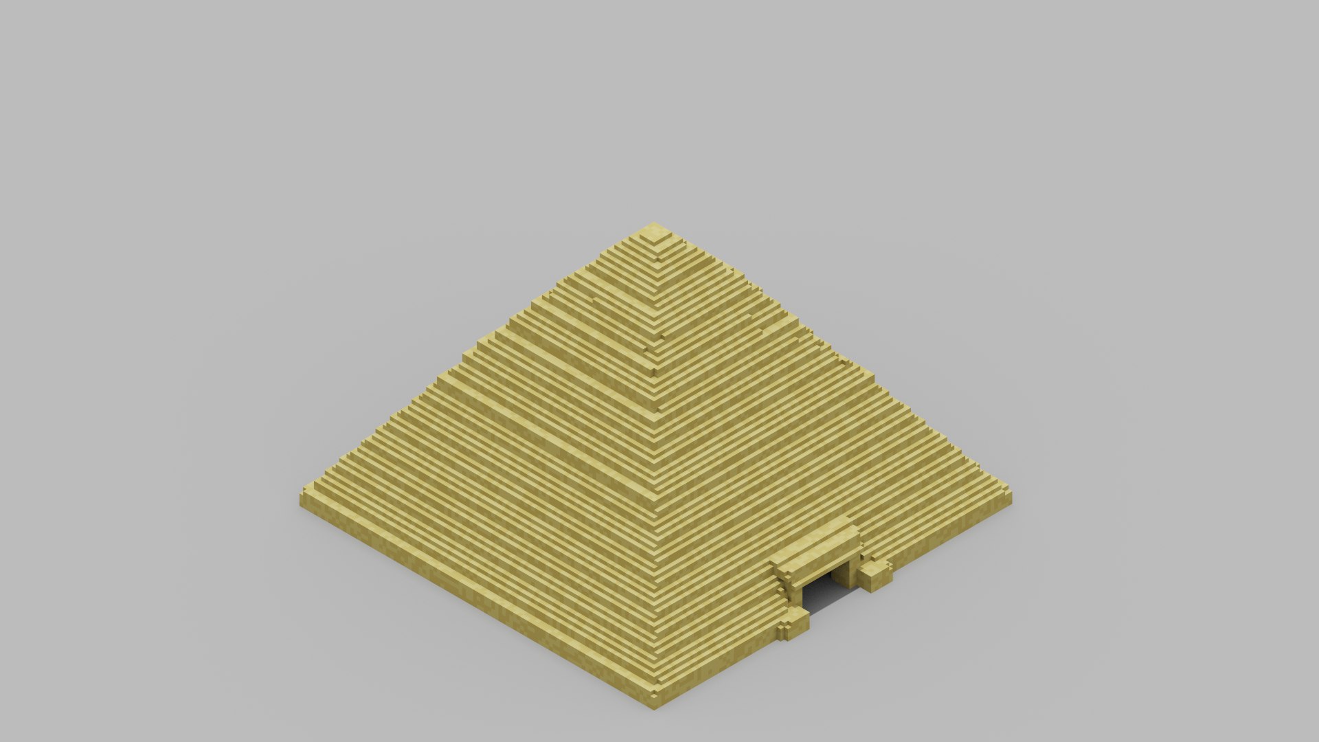 Pyramid 3D Model - TurboSquid 1866399