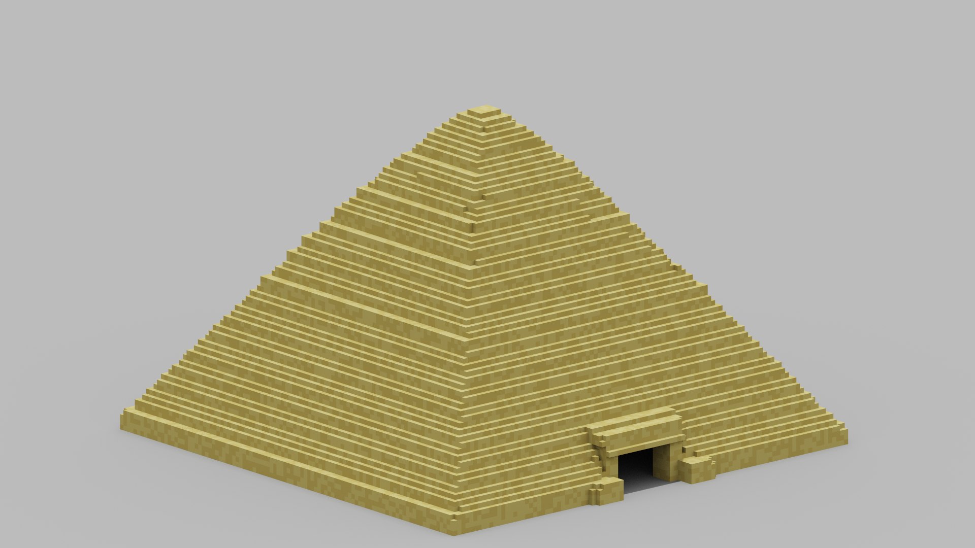 Pyramid 3D Model - TurboSquid 1866399
