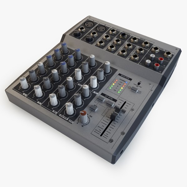 Audio Mixer 3D Models for Download | TurboSquid