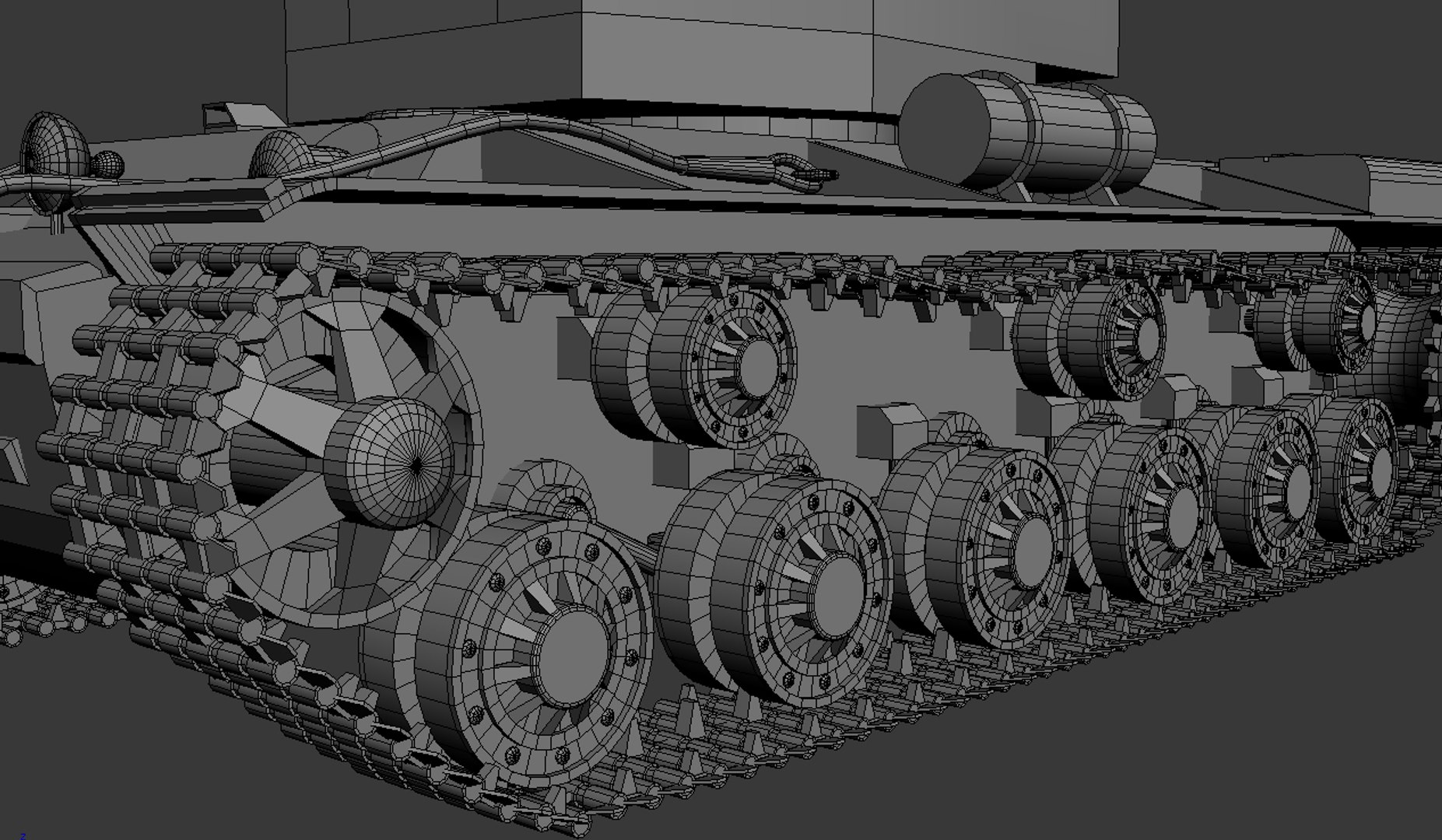 Gun Kv 2 3d Max