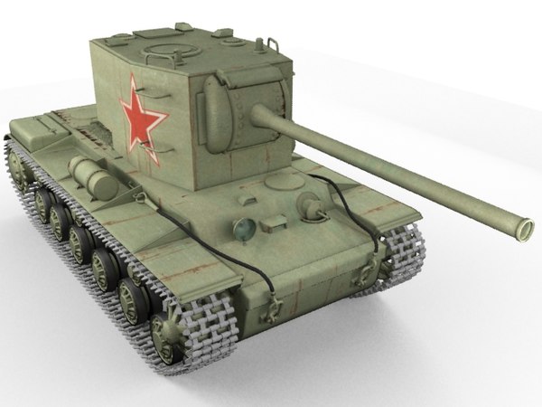gun kv 2 3d max