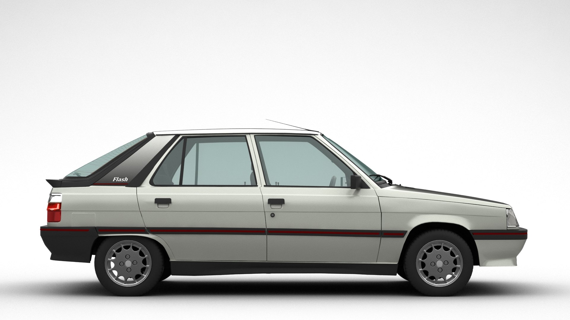 Renault 11 GTS Flash 3D - TurboSquid 2010997