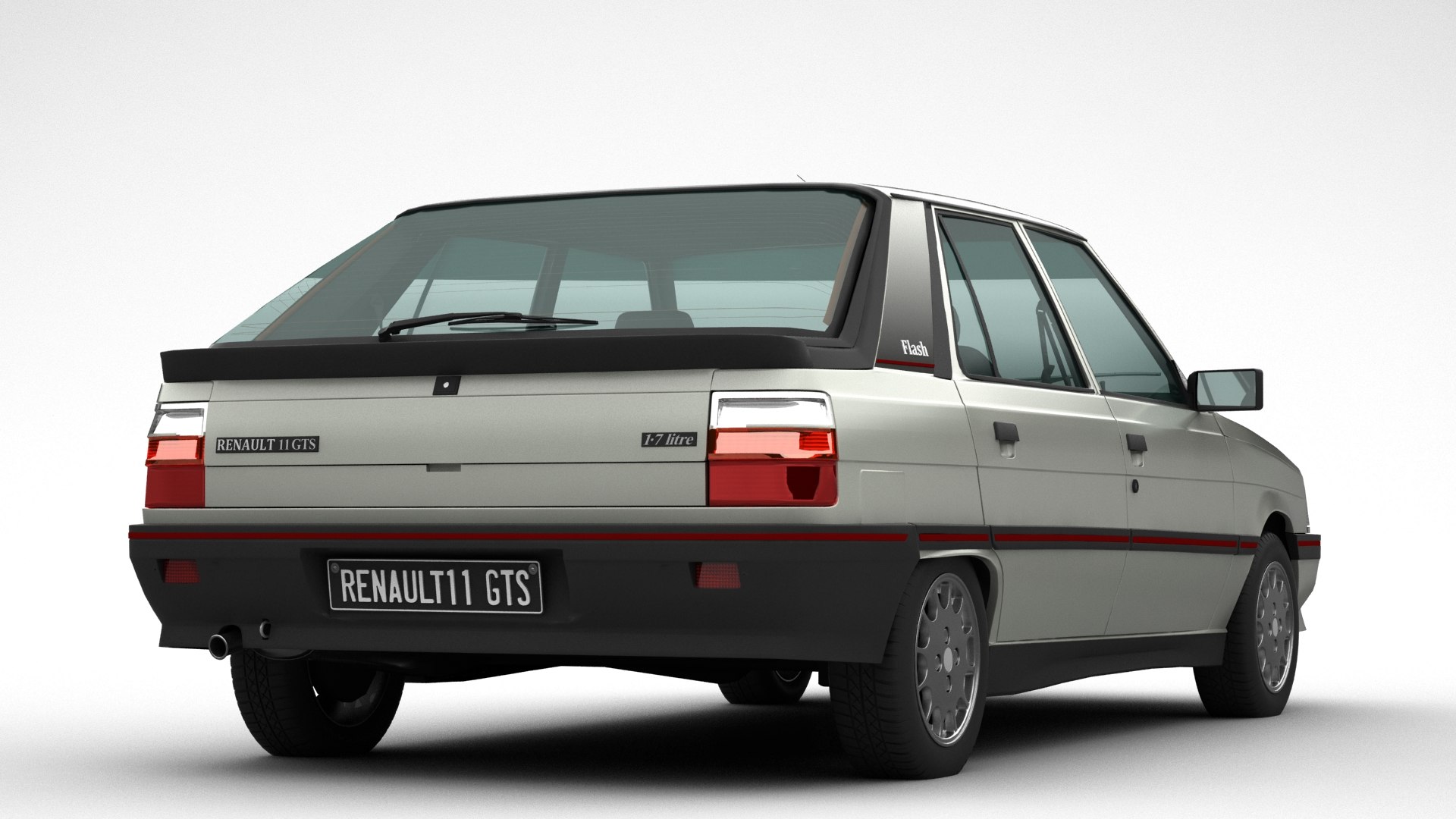 Renault 11 GTS Flash 3D - TurboSquid 2010997