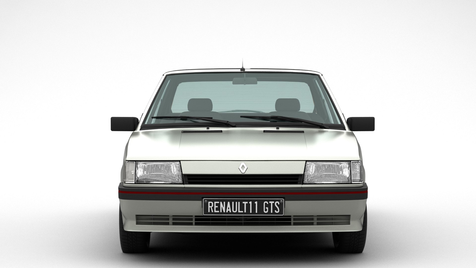 Renault 11 GTS Flash 3D - TurboSquid 2010997