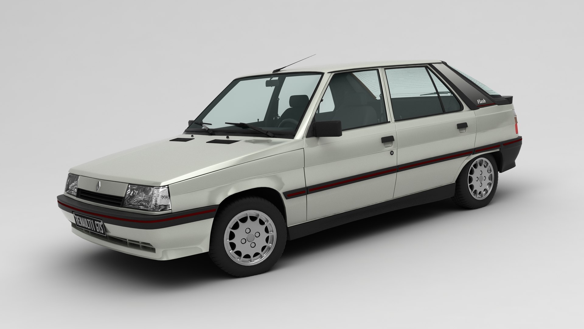 modelo 3d Renault 11 GTS Flash - TurboSquid 2010997