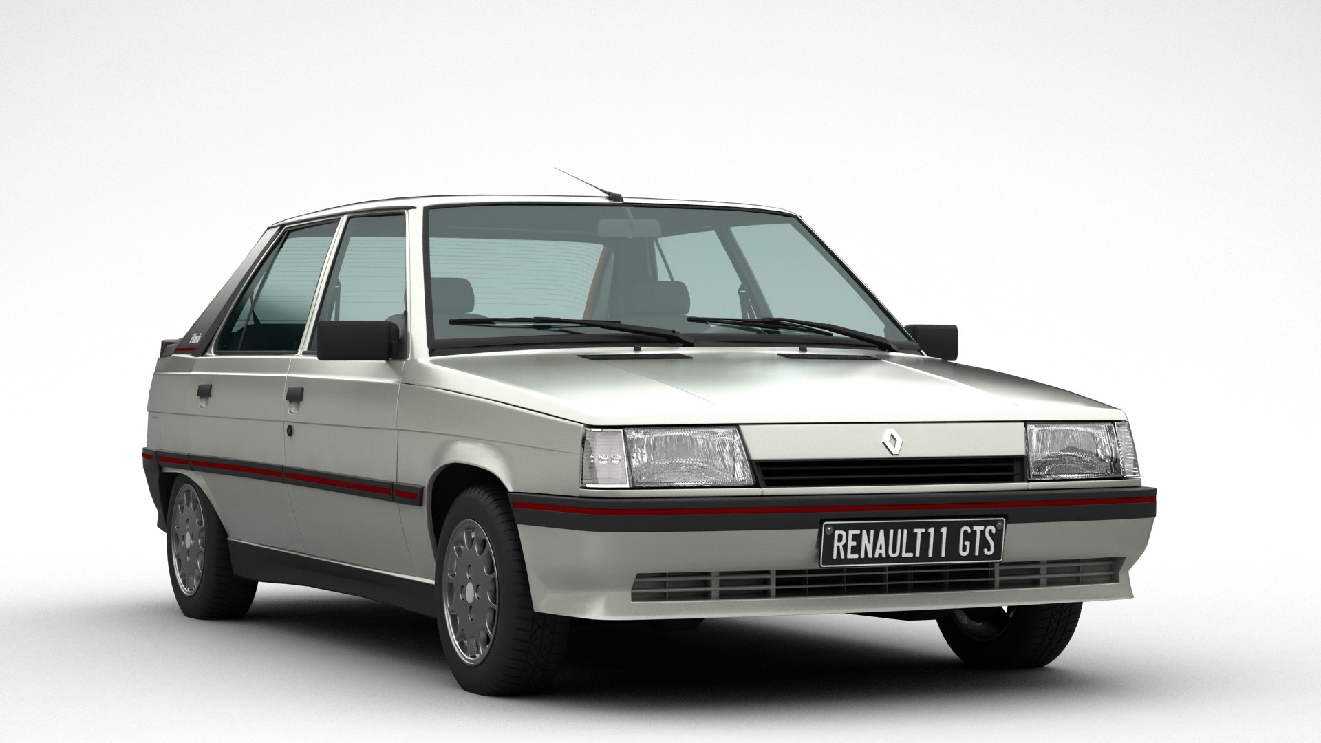 Renault 11 GTS Flash 3D - TurboSquid 2010997