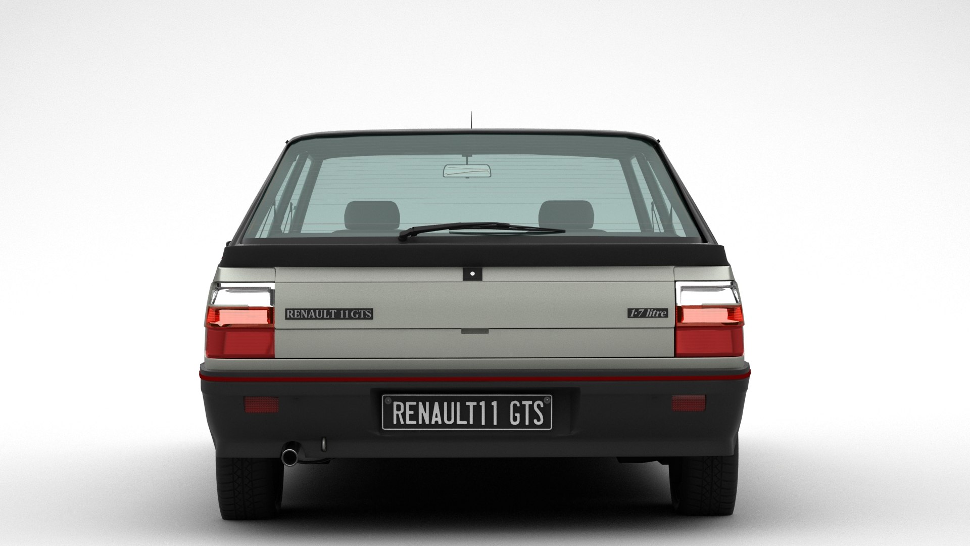 Renault 11 GTS Flash 3D - TurboSquid 2010997