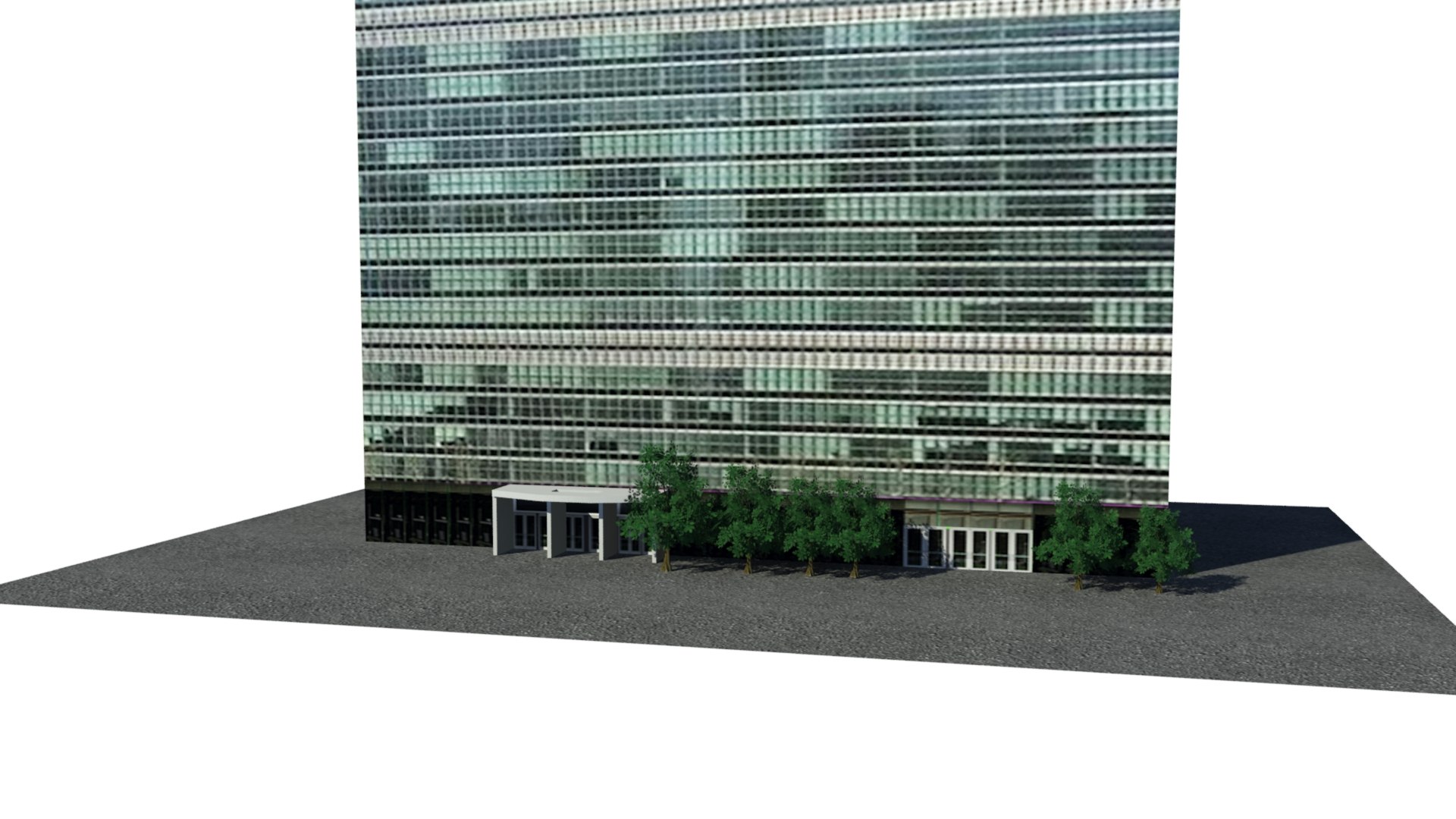United Nation Headquarter Main Building 3D Model - TurboSquid 2148721