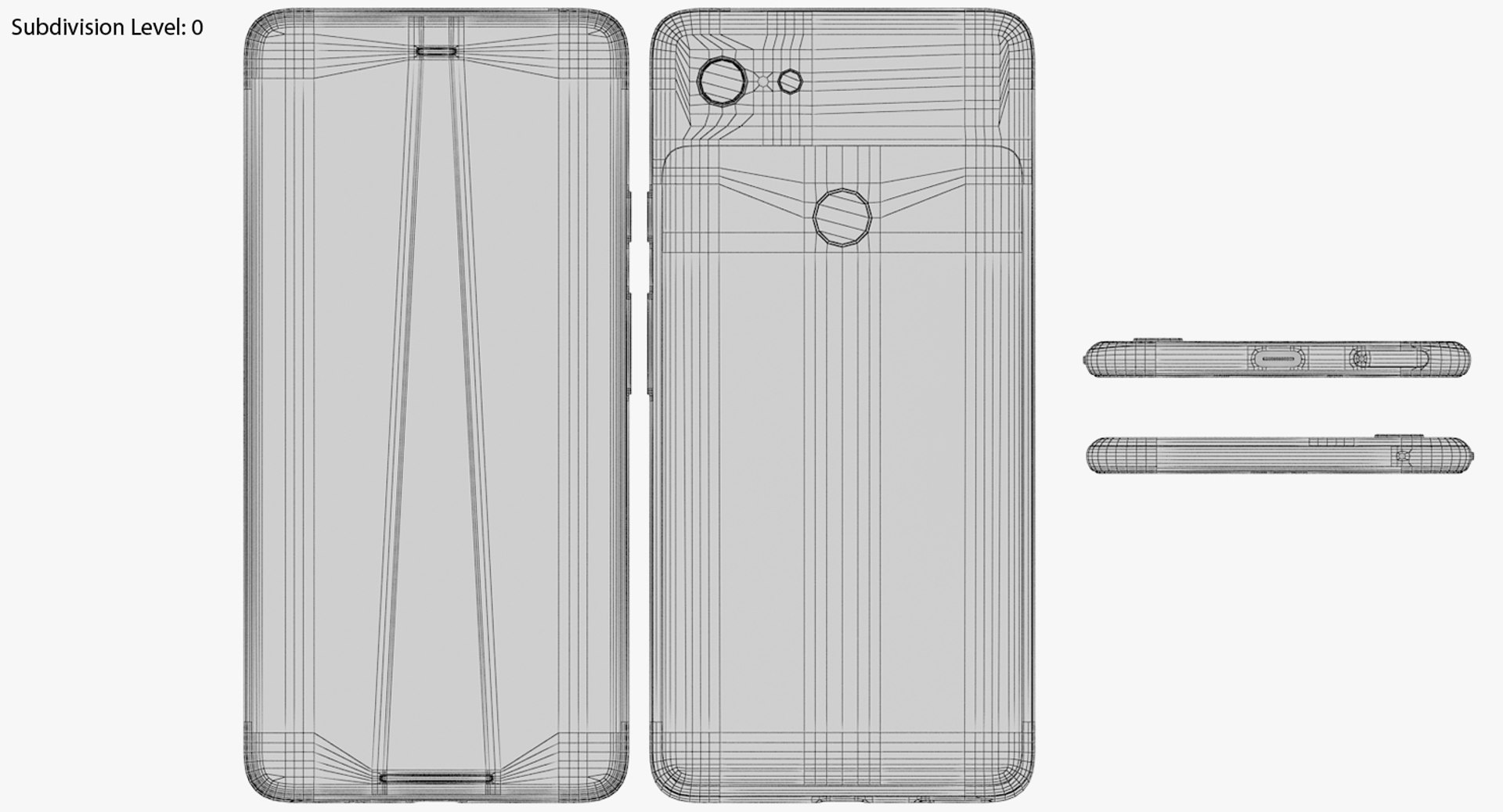 Realistic Google Pixel 3 3D Model - TurboSquid 1335664