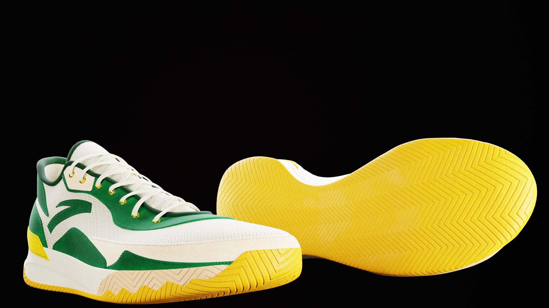 3D Athletic Sneakers V5 Model - TurboSquid 2132893