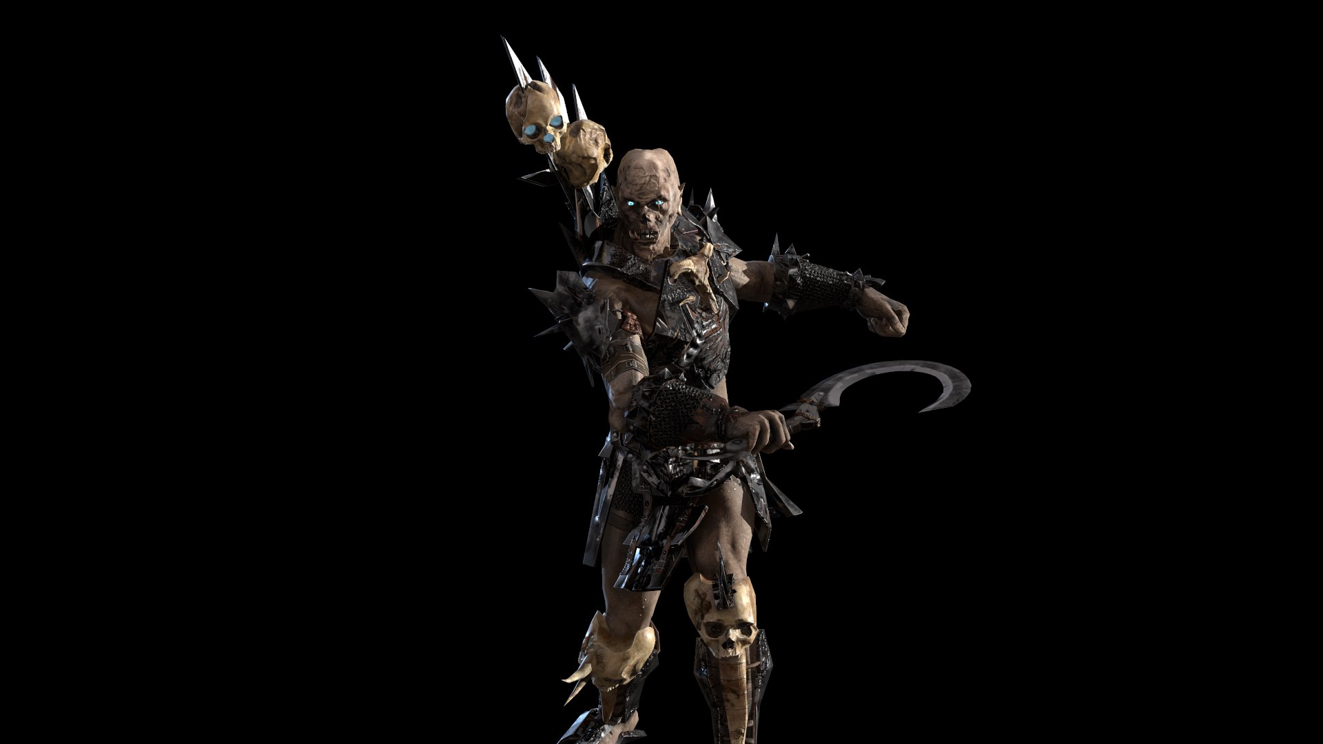 Character Necromant Games 3D Model - TurboSquid 1281177