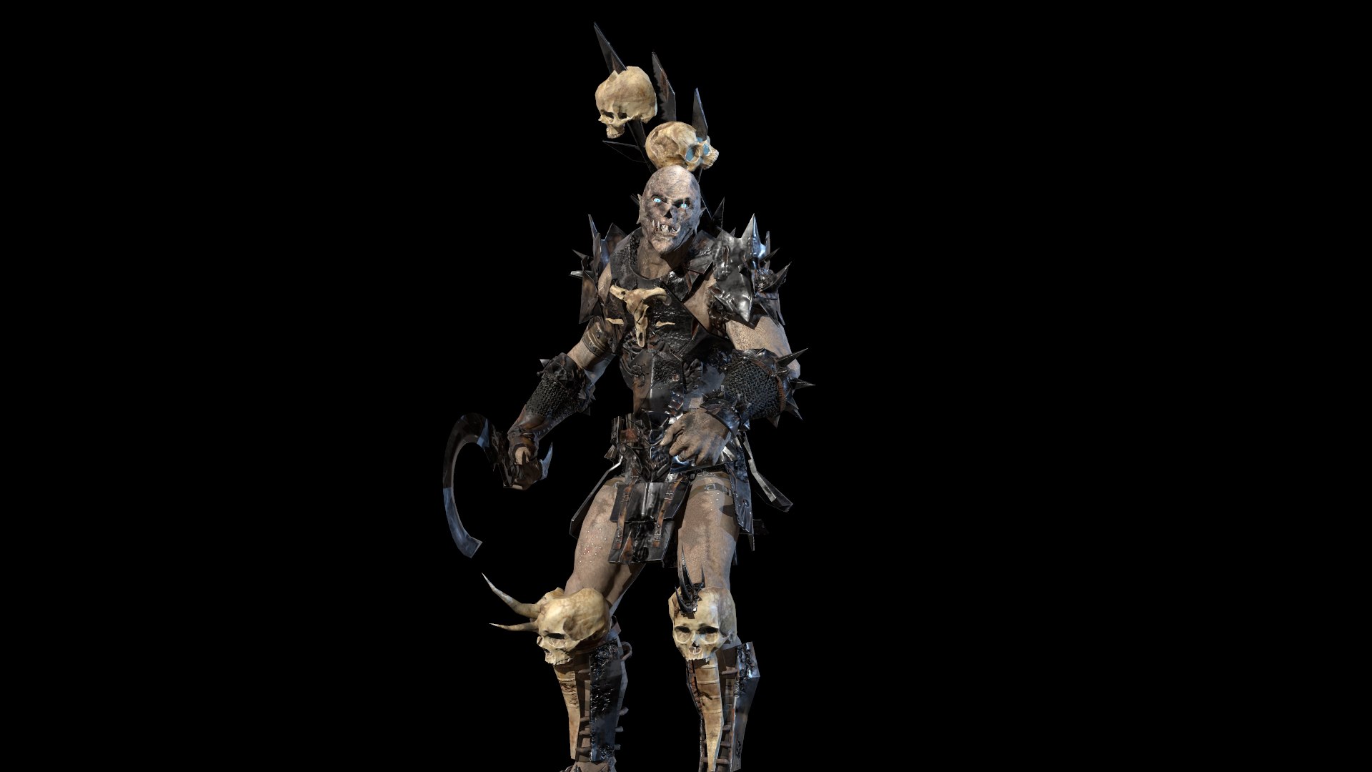 Character Necromant Games 3D Model - TurboSquid 1281177