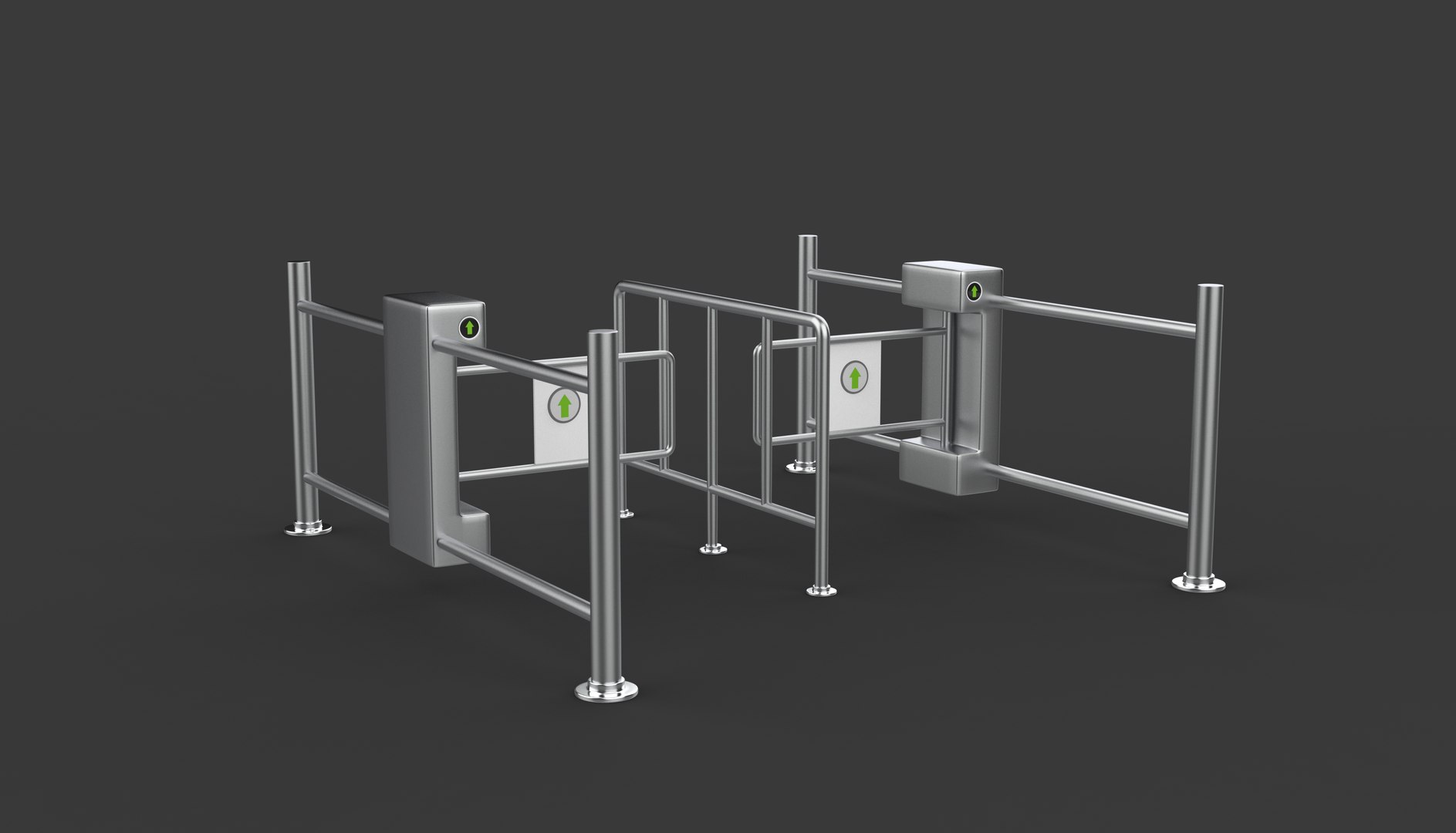 3D Fast Speed Gate 3D Model - TurboSquid 2439376